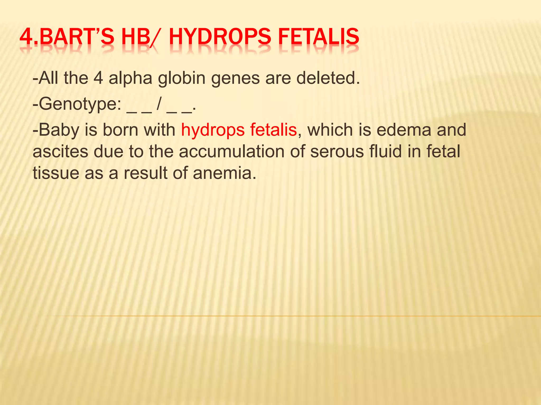 Hemoglobinopathies | PPTX