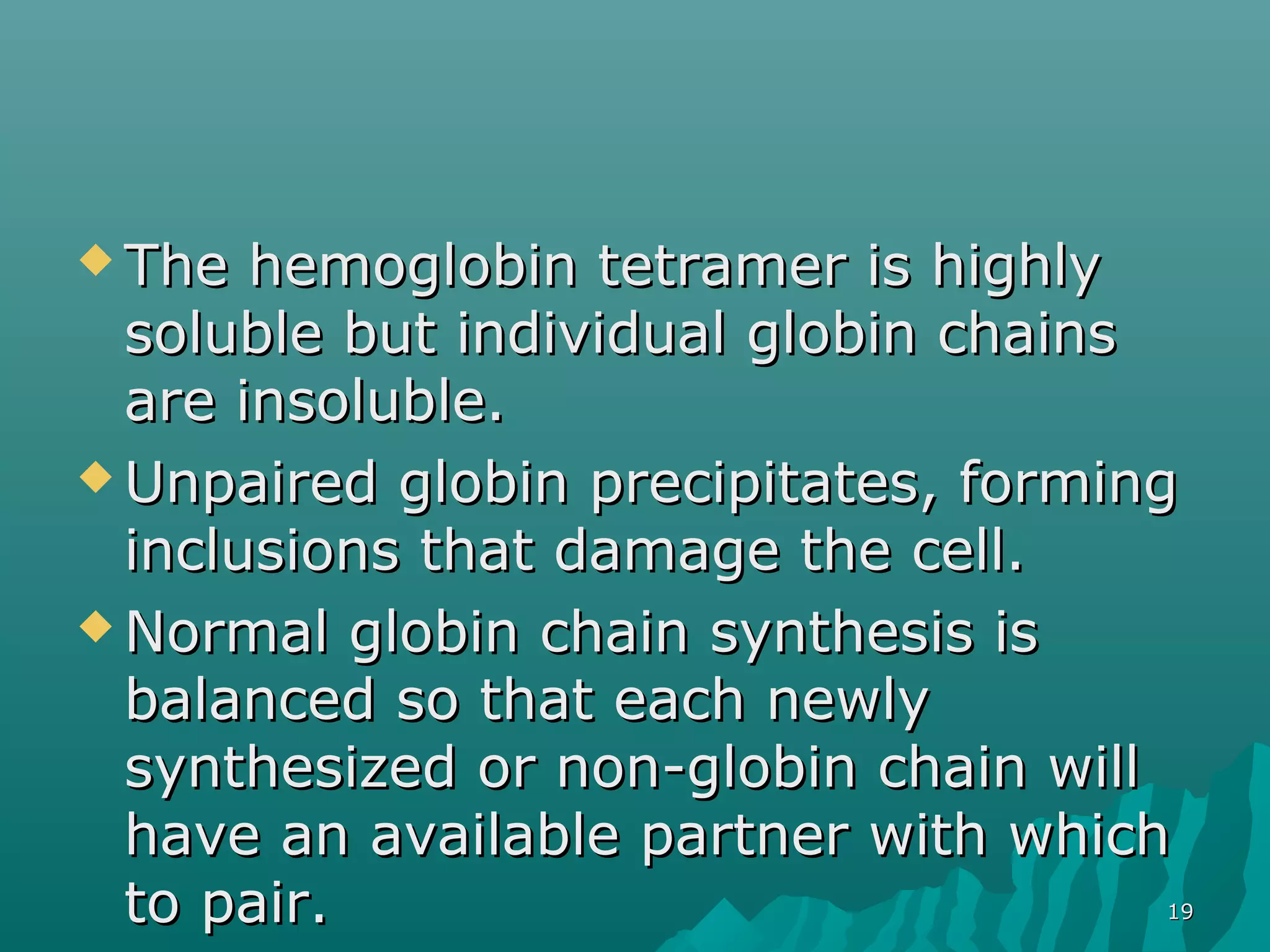 Hemoglobinopathies | PPT