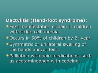 Hemoglobinopathies | PPT | Blood Disorders | Diseases and Conditions