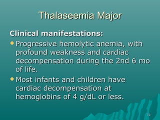 Hemoglobinopathies | PPT