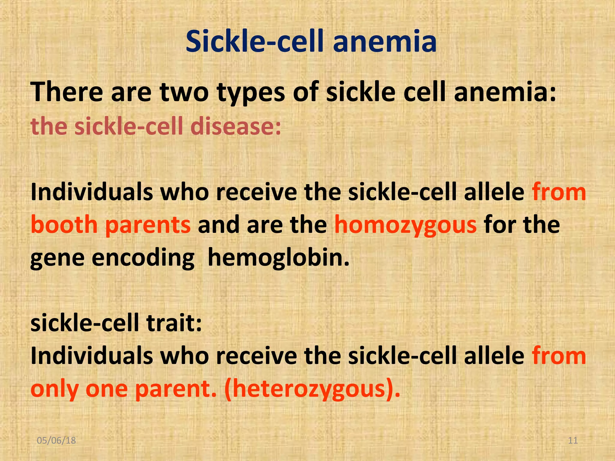 Hemoglobinopathies | PPT