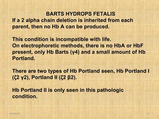 Hemoglobinopathies | PPT