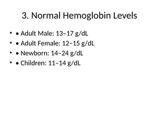 Hemoglobin_PathologyLecture_Notes for.pptx