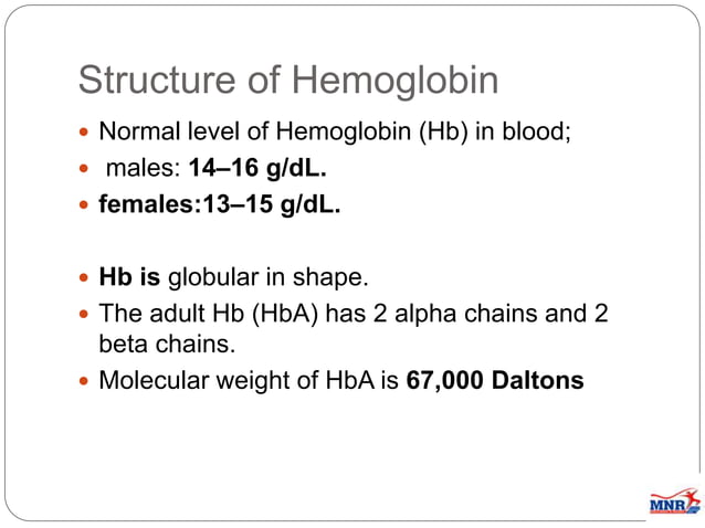 Hemoglobin structure and metabolism by Dr. Anurag Yadav | PPT | Blood ...