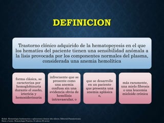 Hemoglobinuria paroxistica nocturna | PPTX
