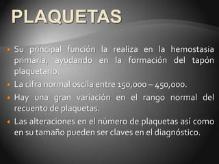 Hemograma pediatria | PPTX