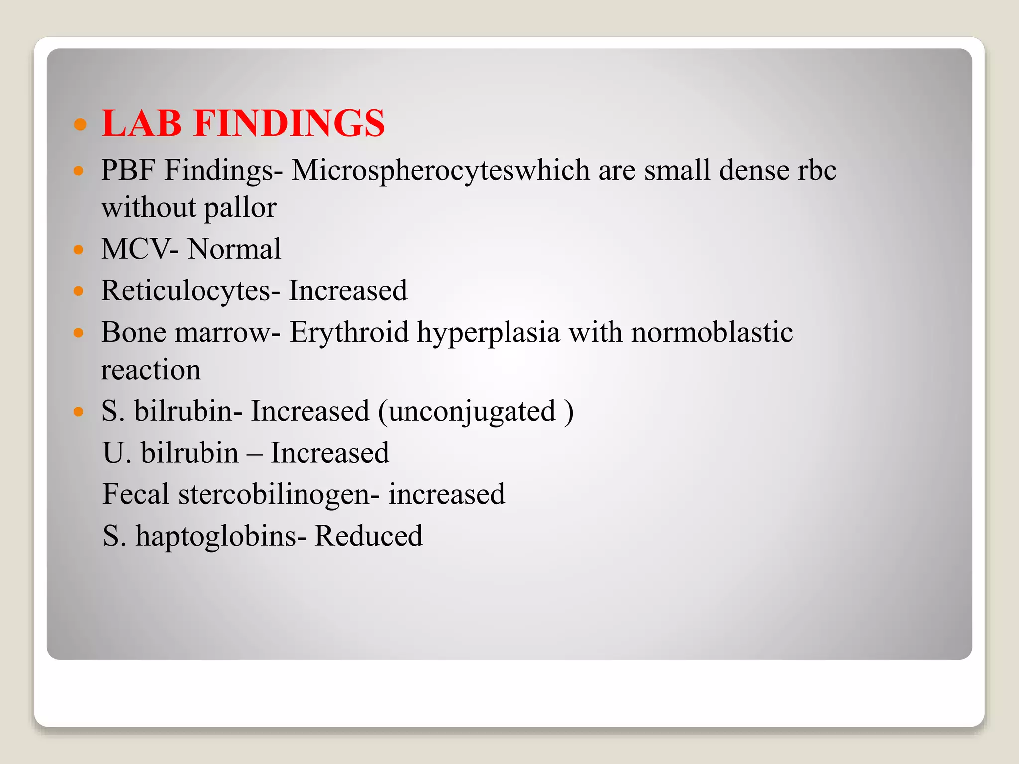 Hemolyic Anemia ppt | PPTX