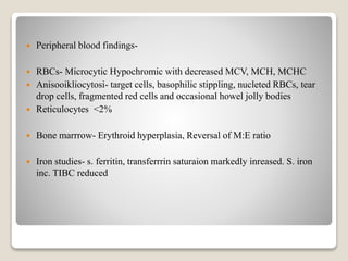 Hemolyic Anemia ppt | PPTX