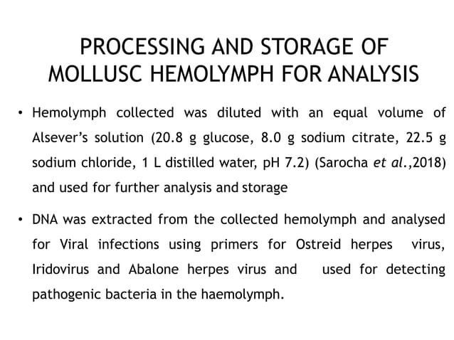 HEMOLYMPH ANALYSIS.pptx