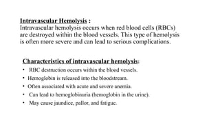 hemolysis of RBCs (physiological & pathological).pptx