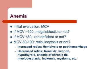 hemolytic anemia in Children including sickle cell | PPT