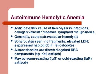 hemolytic-anemia.pptx......,.. by Keerthi | PPTX