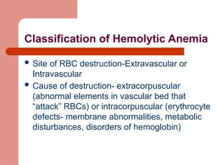 hemolytic-anemia.pptx......,.. by Keerthi | PPTX