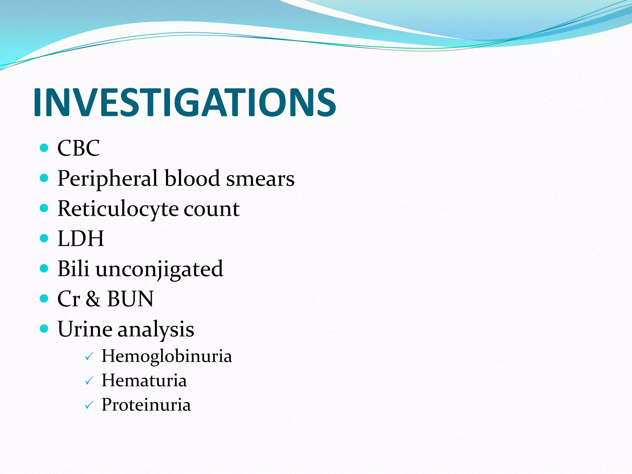 Hemolytic uremic syndrome | PPTX