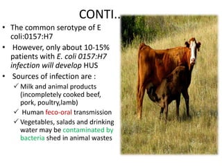 Hemolytic uremic Syndrome | PPTX