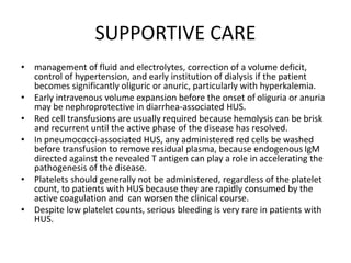 Hemolytic-uremic syndrome (HUS). important pptx | PPTX | Blood ...