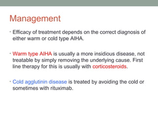Hemolytic anemia | PPT