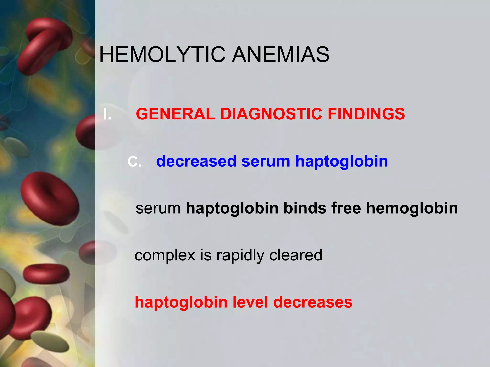 Hemolytic anemia | PPTX