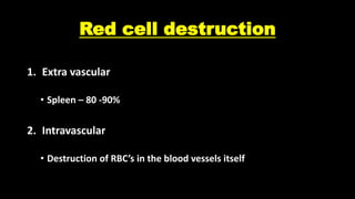 Hemolytic anemia | PPTX