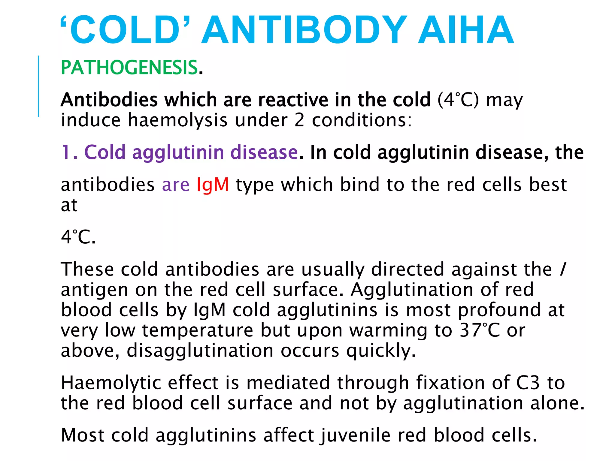 Hemolytic anemia | PPTX