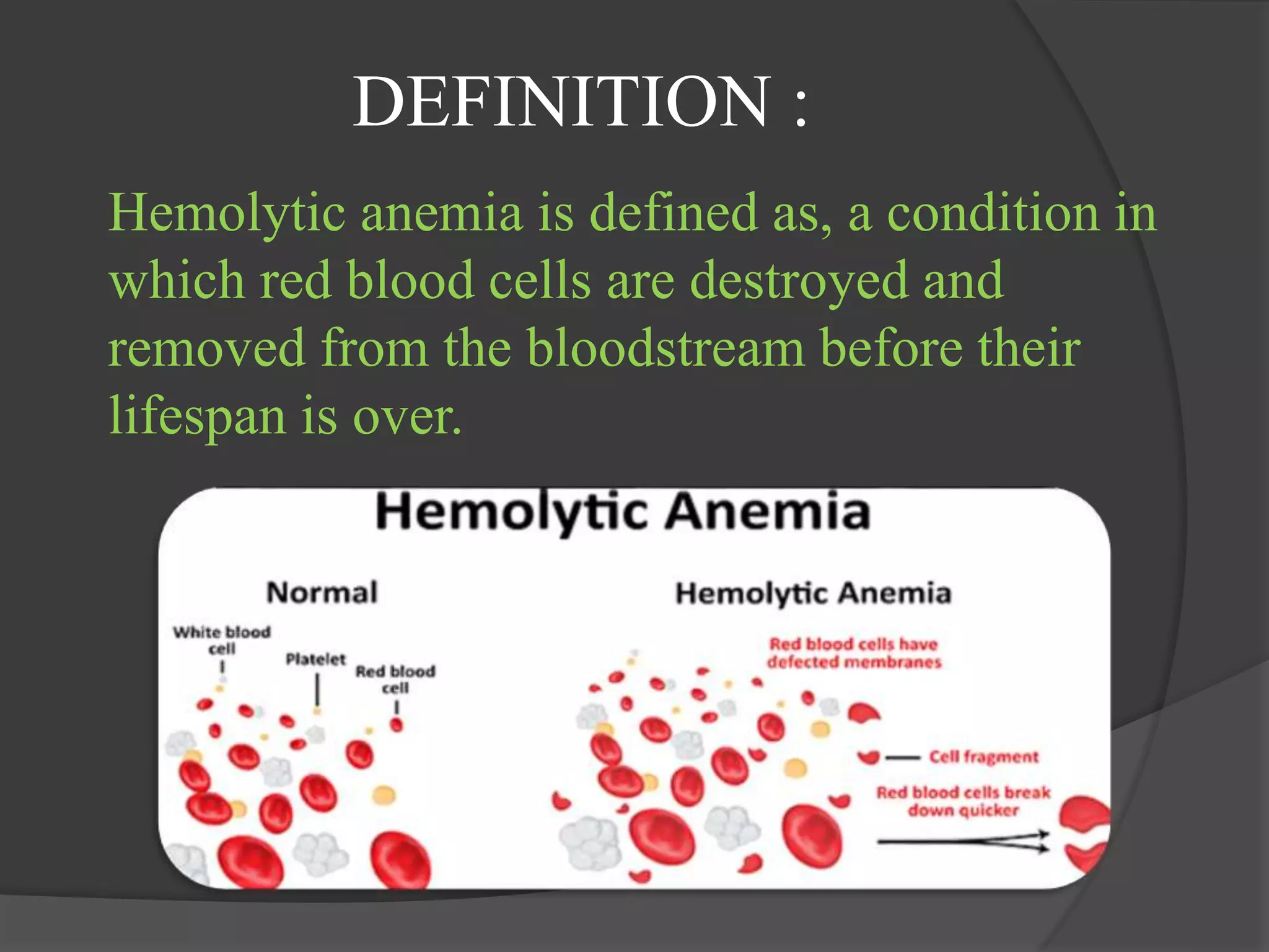 Hemolytic anemia | PPTX