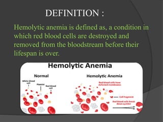 Hemolytic anemia | PPT