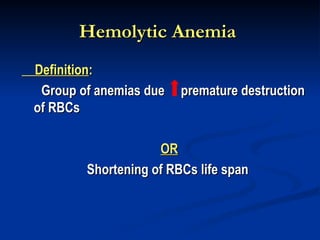 Hemolytic__Anemia presentation lecture.ppt
