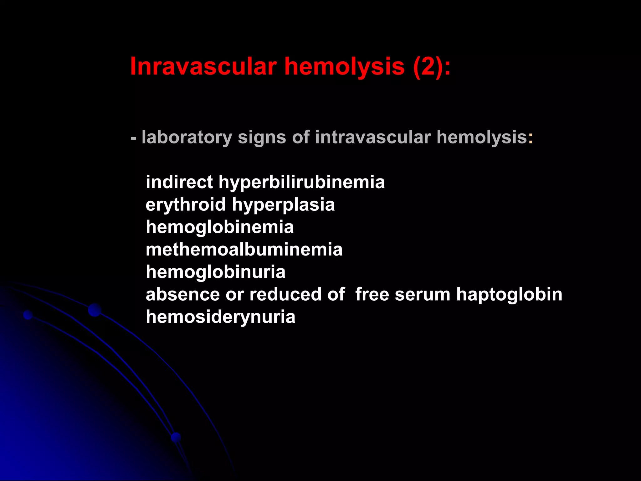Hemolytic Anemia Classification - By Thejus K. Thilak | PPTX