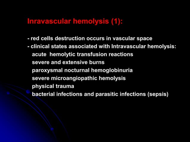 Hemolytic Anemia Classification - By Thejus K. Thilak | PPTX | Blood ...