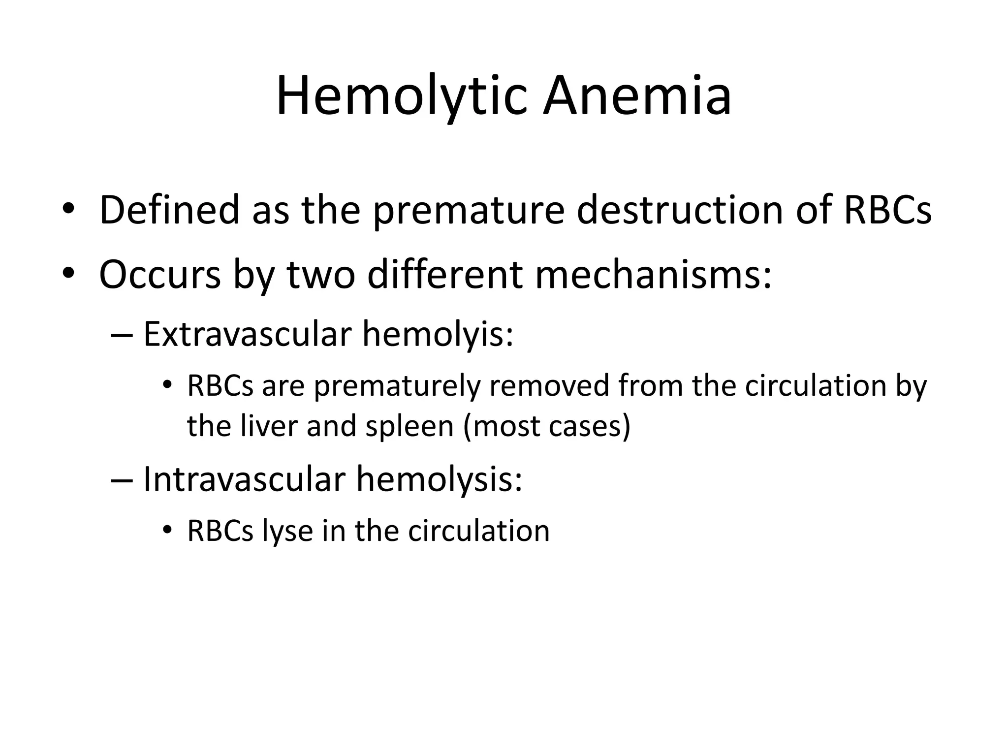 Hemolytic anemia case | PPTX