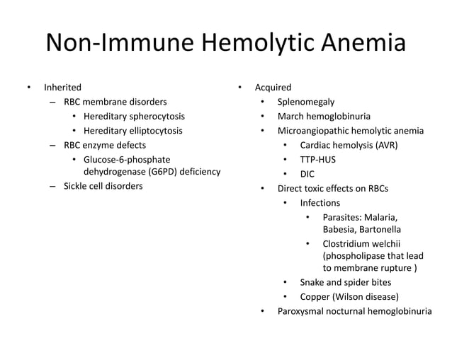 Hemolytic anemia case | PPTX