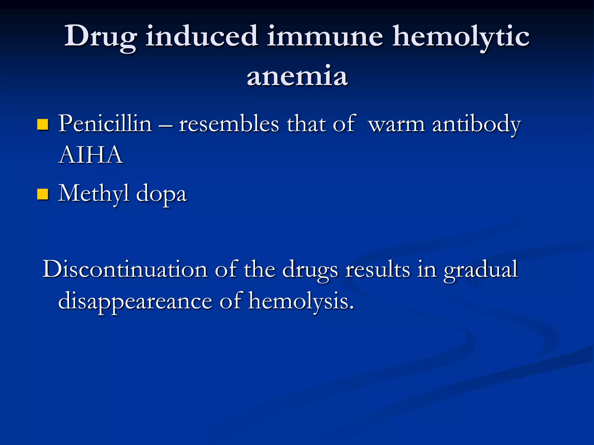 Hemolytic anemia extracorpuscular defects. | PPTX