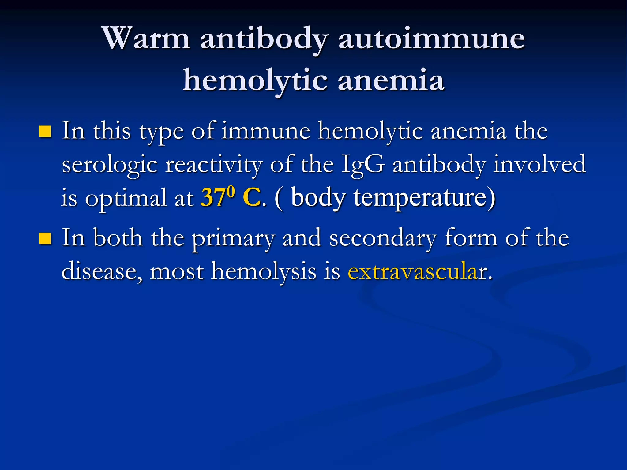 Hemolytic anemia extracorpuscular defects. | PPTX
