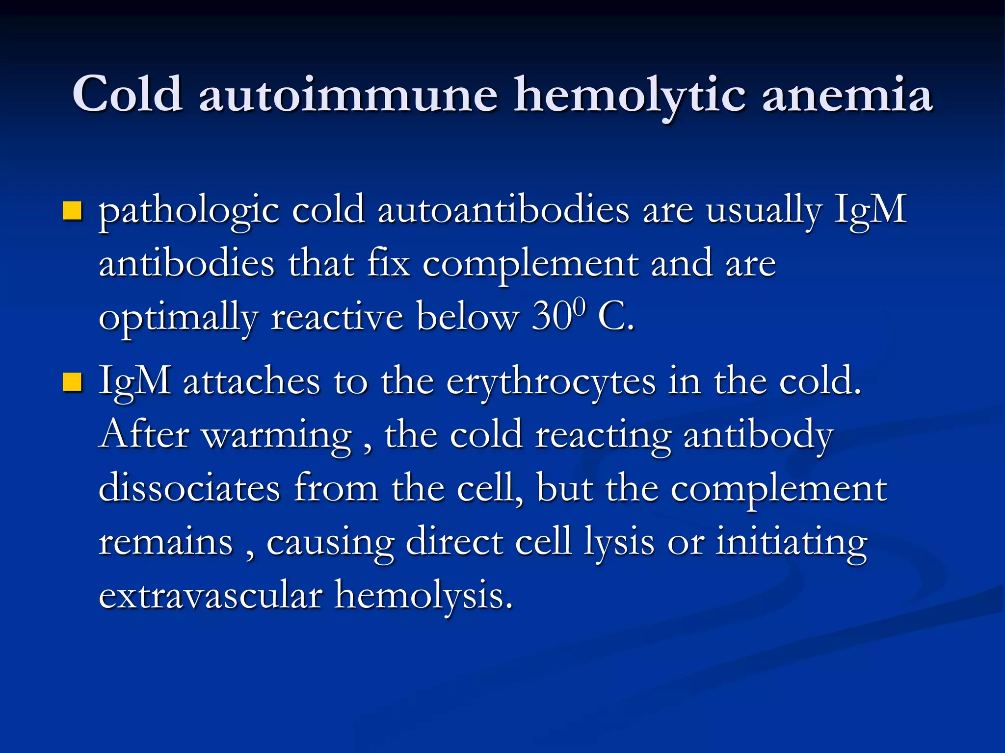 Hemolytic anemia extracorpuscular defects. | PPTX