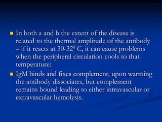 Hemolytic anemia extracorpuscular defects. | PPTX