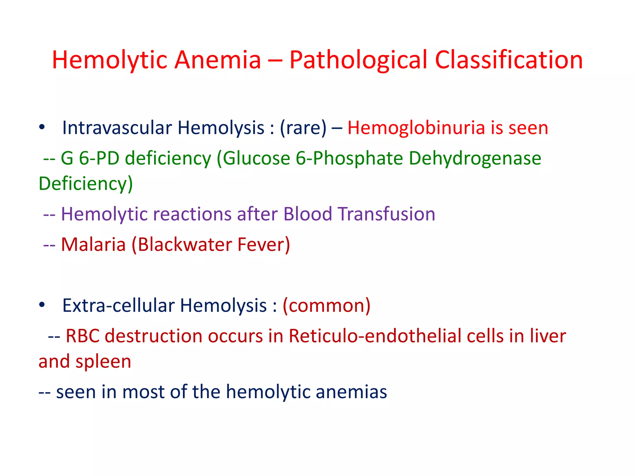 Hemolytic anemia in children 2021 | PDF