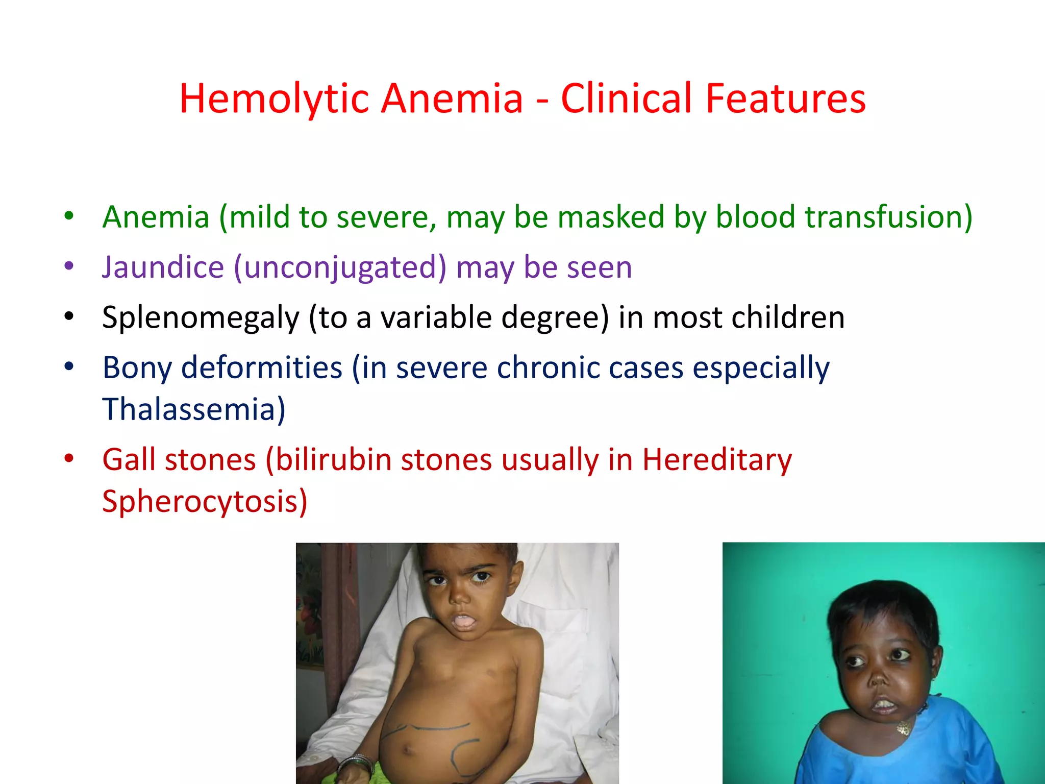 Hemolytic anemia in children 2021 | PDF