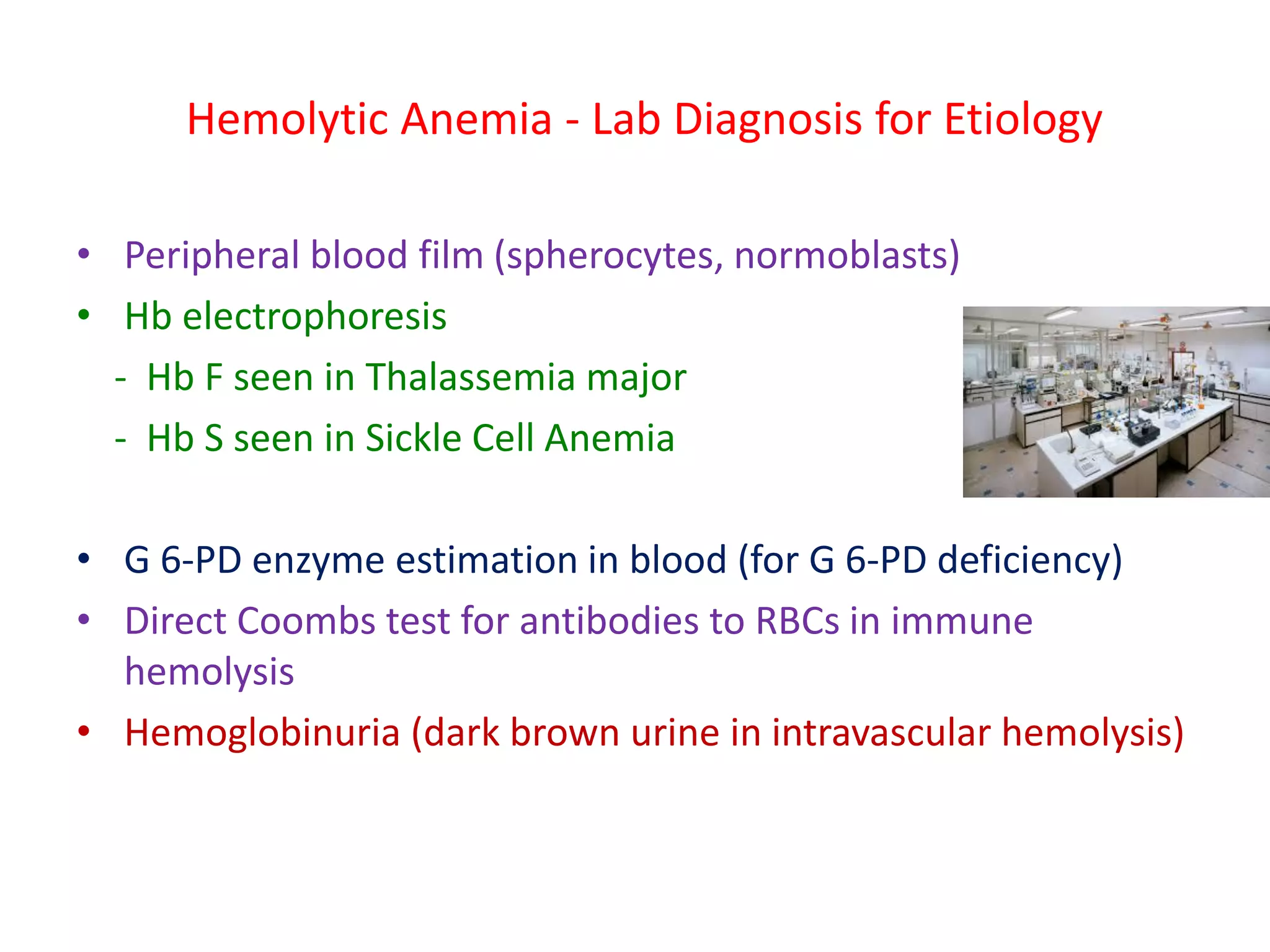 Hemolytic anemia in children 2021 | PDF