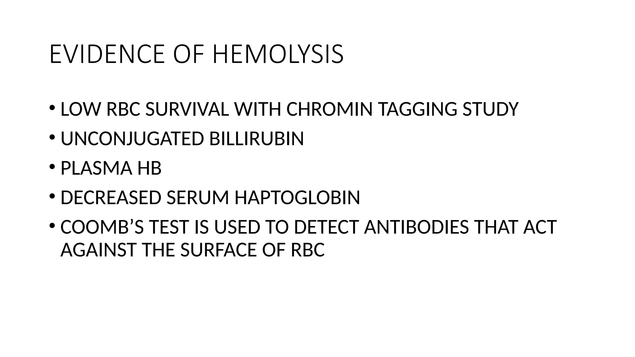 hemolytic anemia powerpoint.pptx general medicine | PPTX
