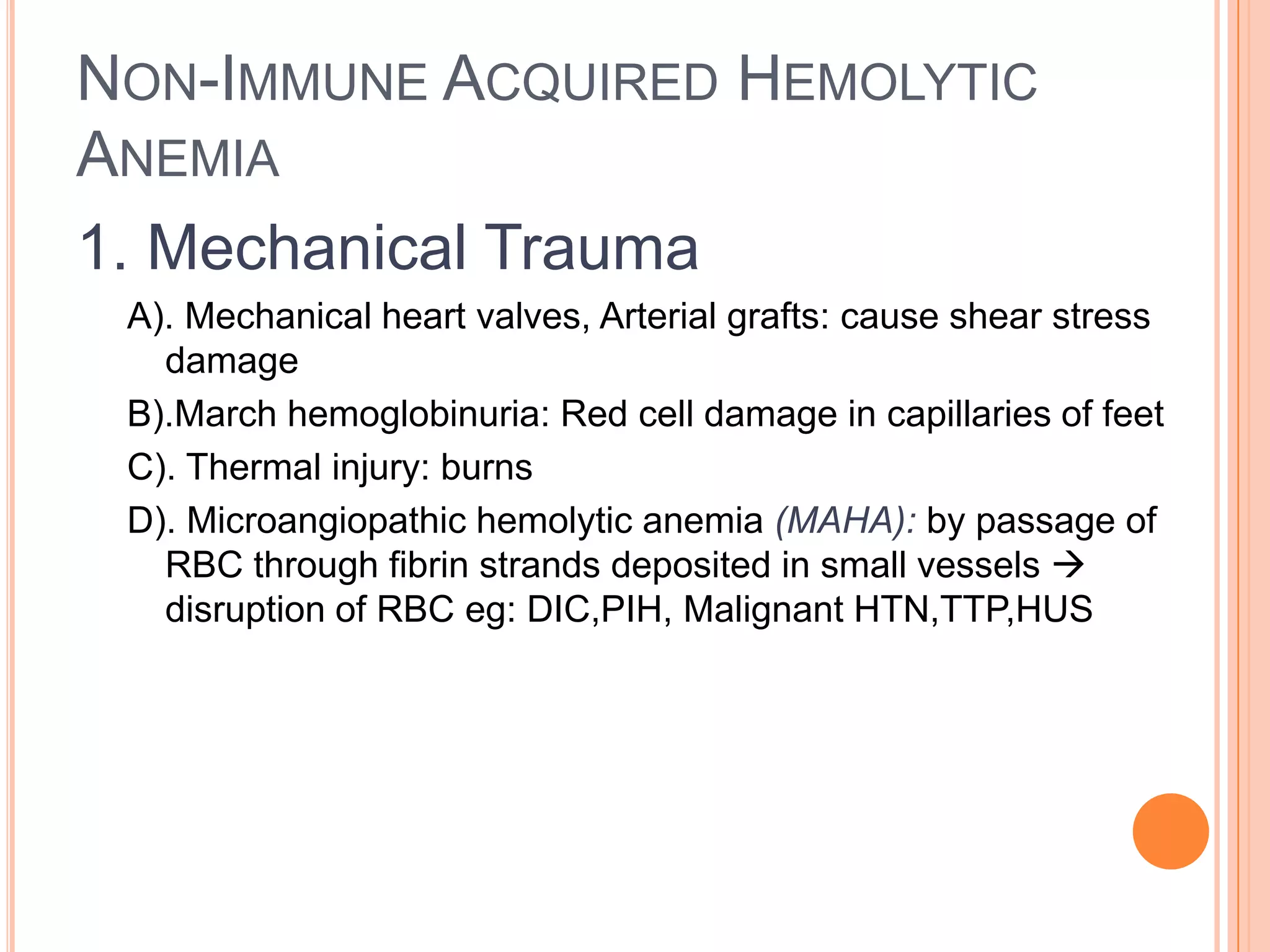 Hemolytic anemia sandip | PPTX