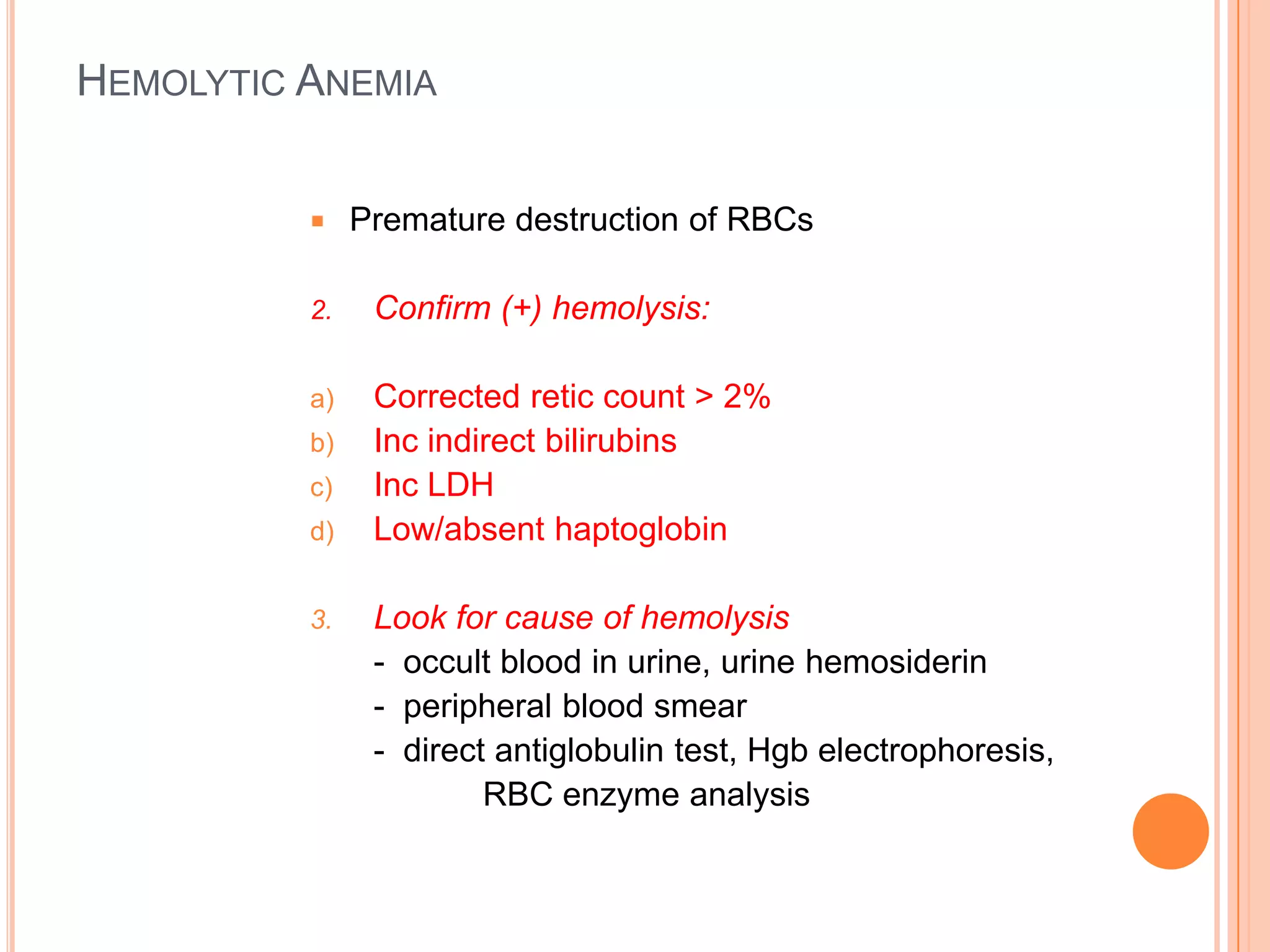 Hemolytic anemia sandip | PPTX