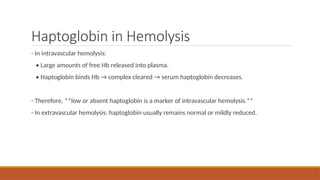 HEMOLYTIC ANEMIA seminar New PowerPoint presentation | PPTX