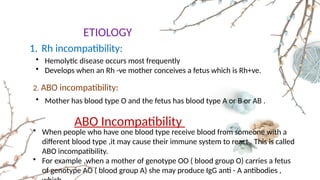 **"Hemolytic Disease of the Newborn (HDN): Pathogenesis, Etiology, and Clinical Management ...