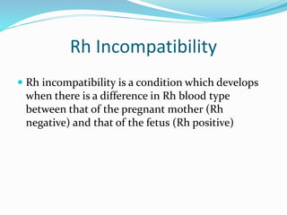 Hemolytic disease of newborn | PPTX
