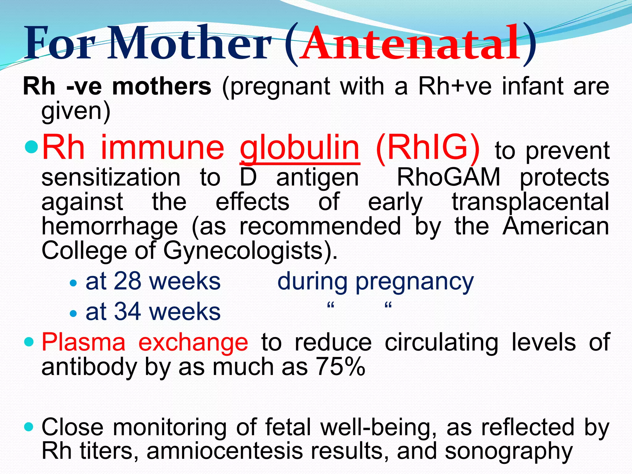 Hemolytic disease of newborn Lecture Final Year MBBS | PPTX