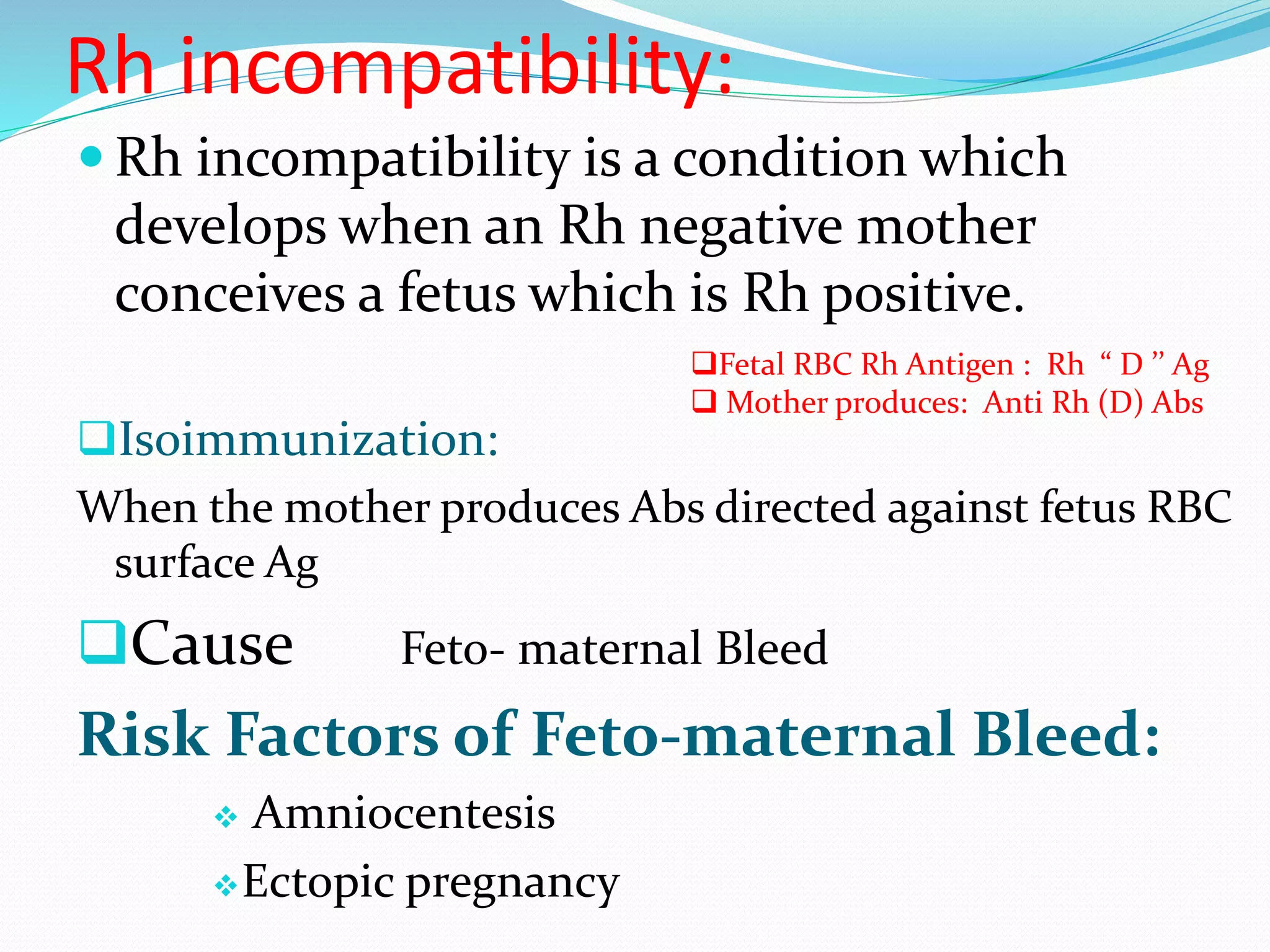 Hemolytic disease of newborn Lecture Final Year MBBS | PPTX