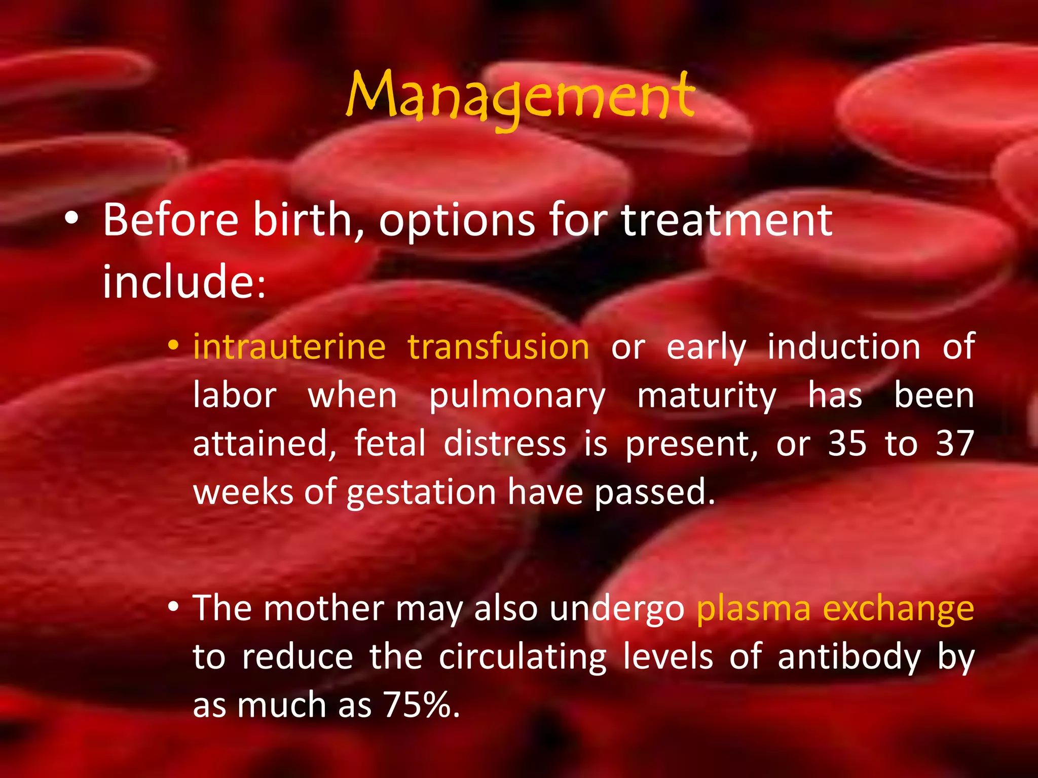 Hemolytic disease of the newborn | PPTX