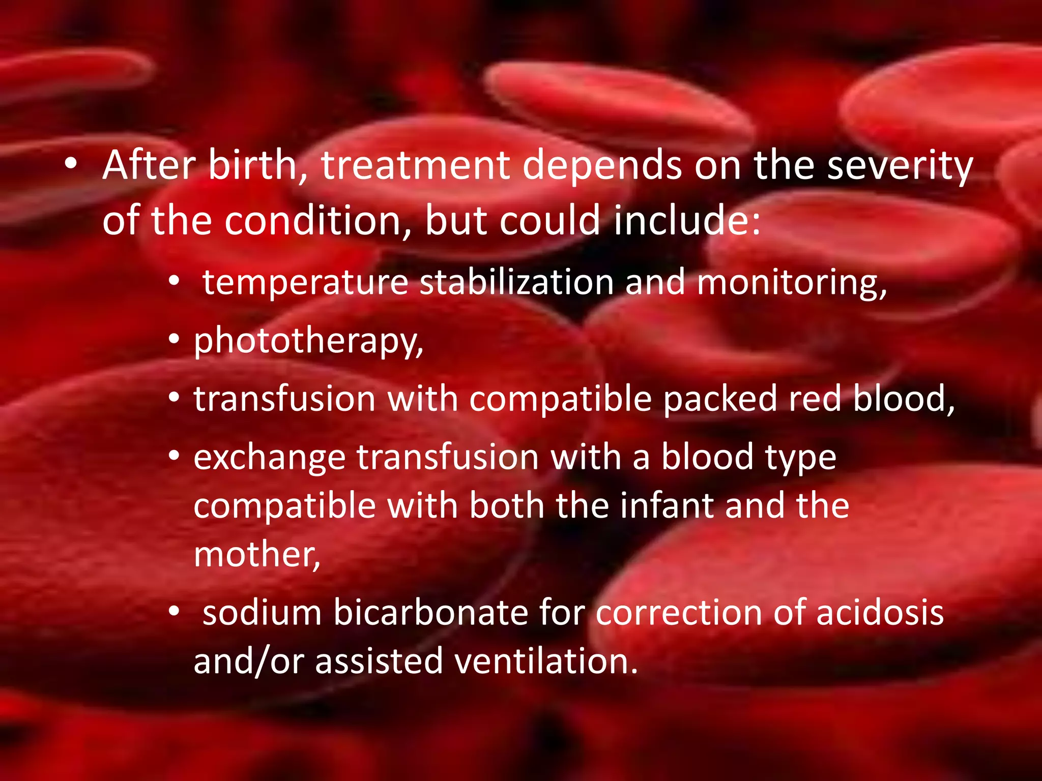 Hemolytic disease of the newborn | PPTX