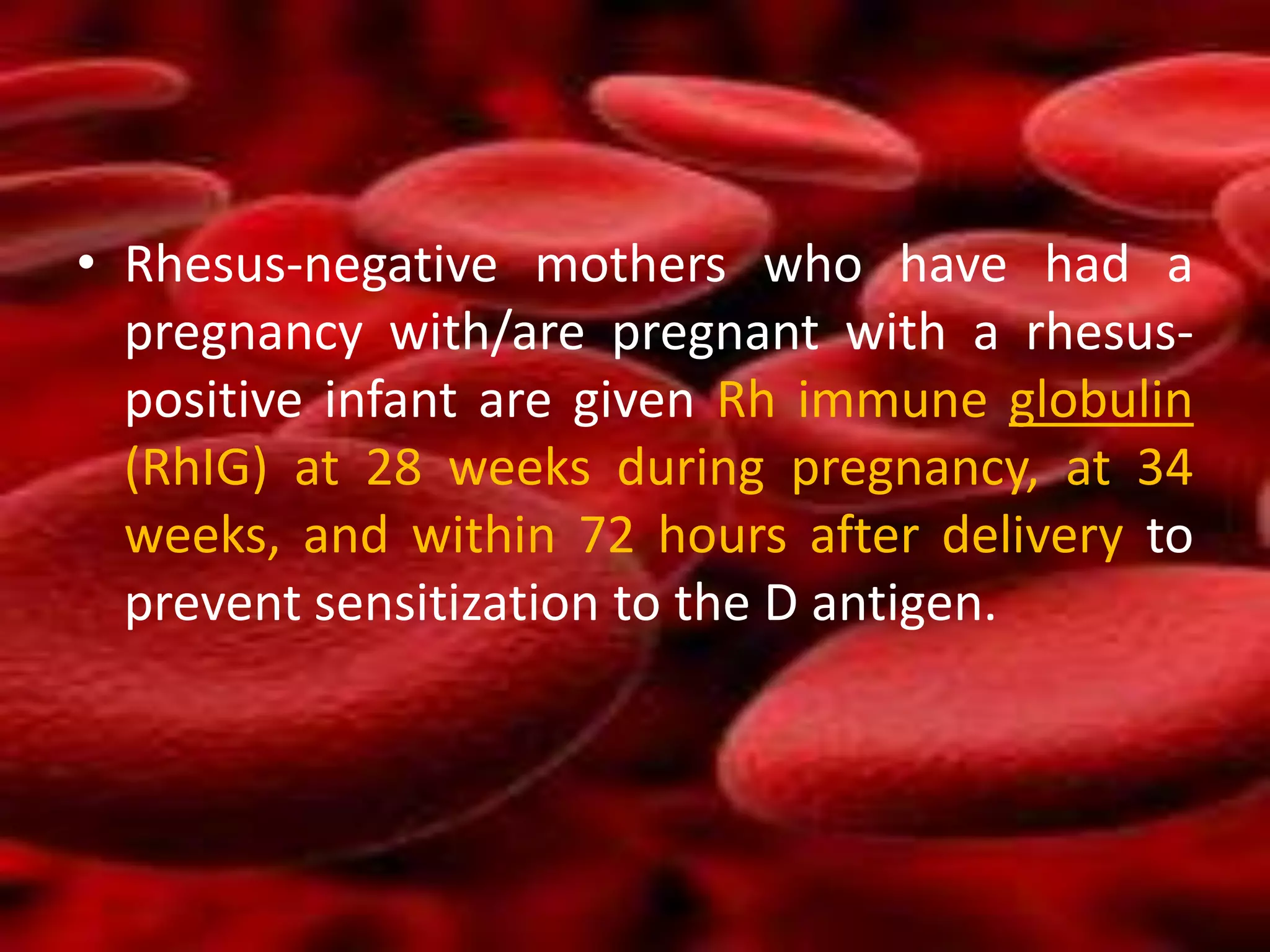 Hemolytic disease of the newborn | PPTX