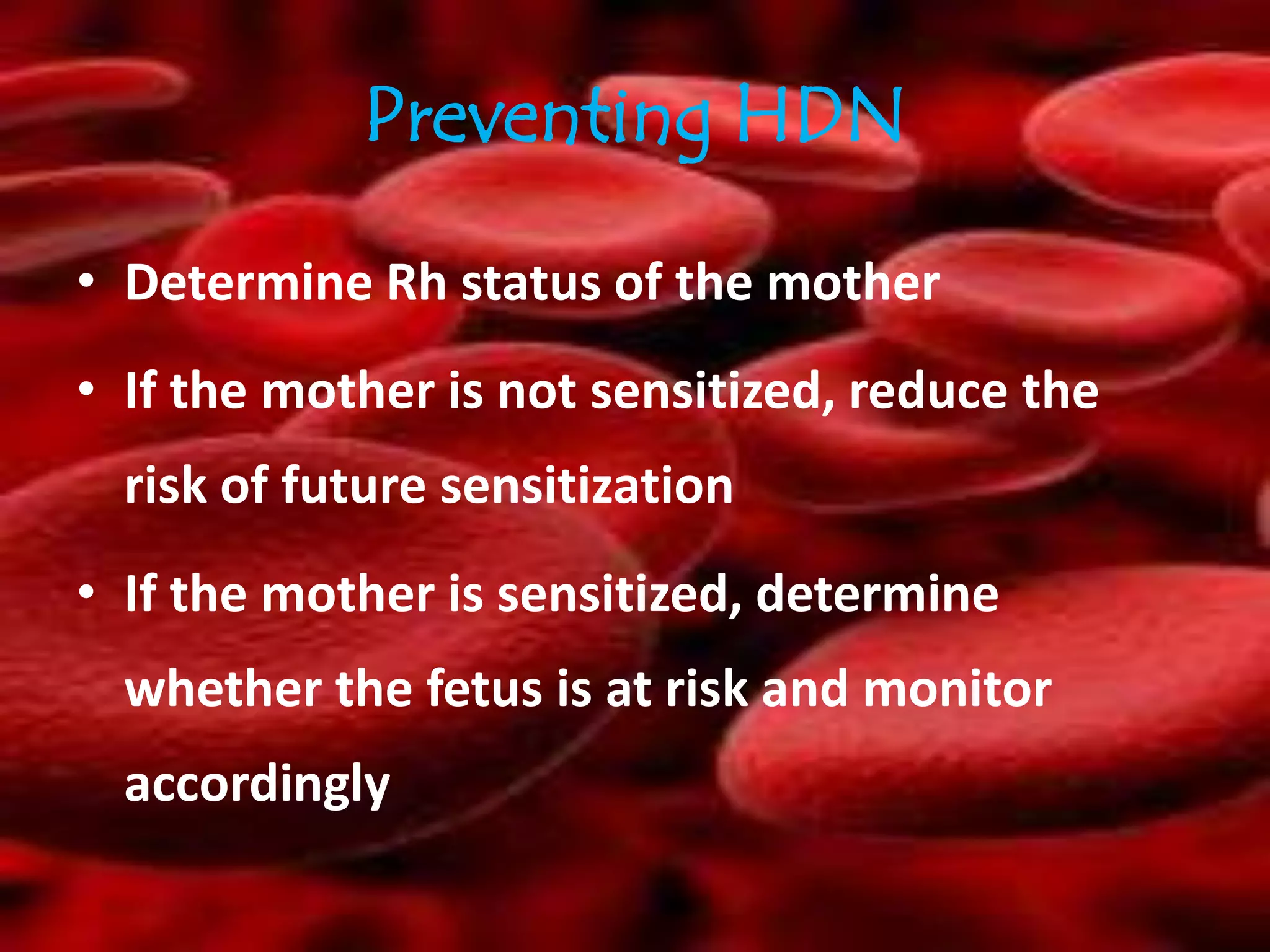 Hemolytic disease of the newborn | PPTX